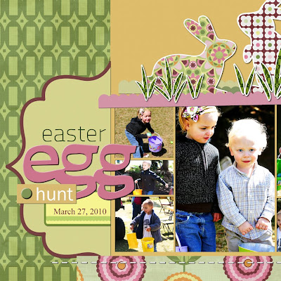Craftastical!: Easter Egg Hunt Digital Scrapbook Kit Freebie