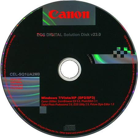 kribo_eternally: Canon EOS DIGITAL Solution Disk v23.0