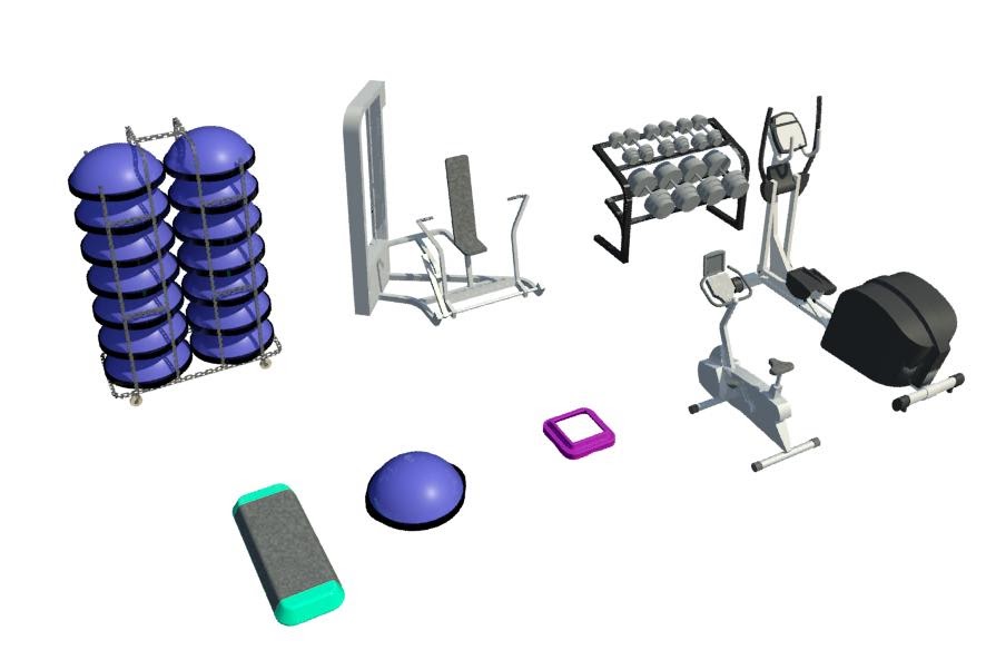 Gym Equipment Revit Blocks at Nathan Dillon blog