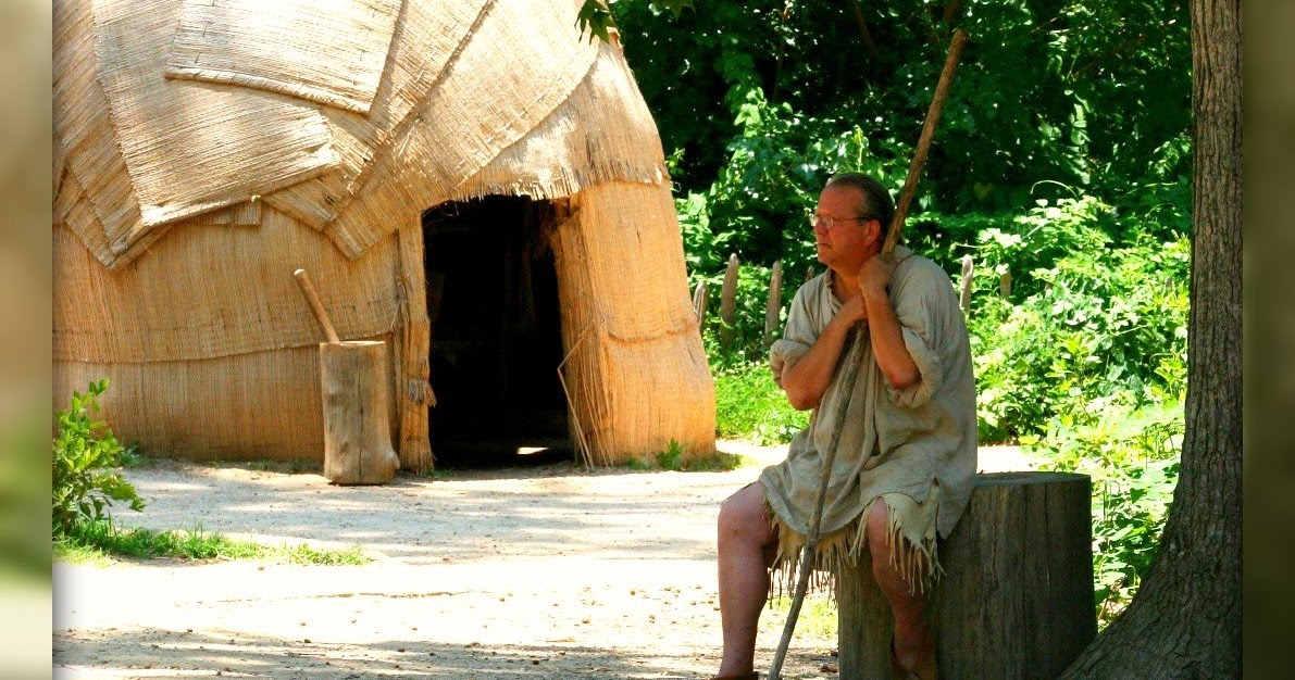 Living In Williamsburg, Virginia: The Powhatan Indian Village at ...