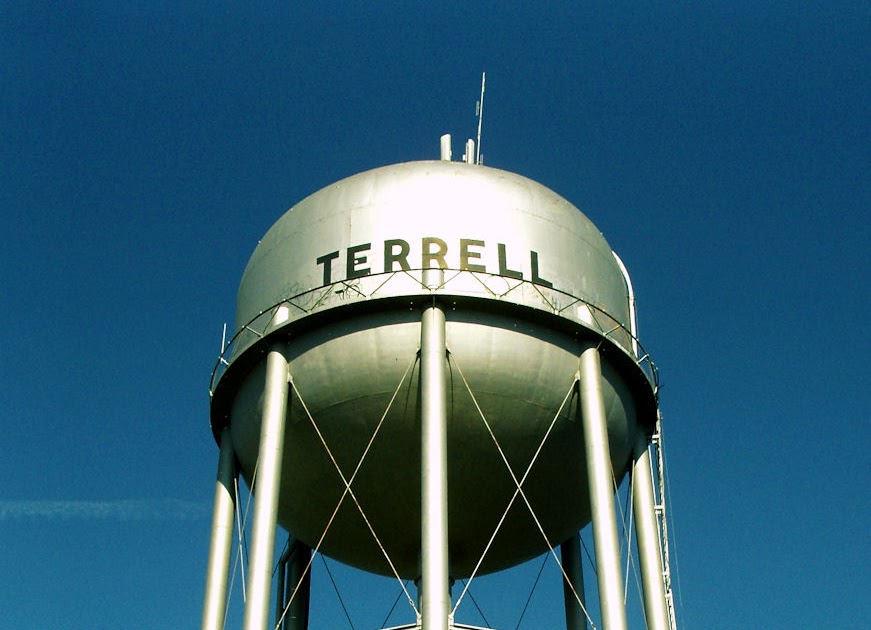 Terrell Texas Daily Photo: water tower