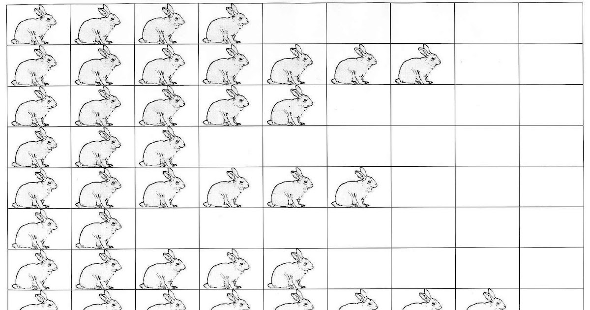 Maternelle: Compter les lapins