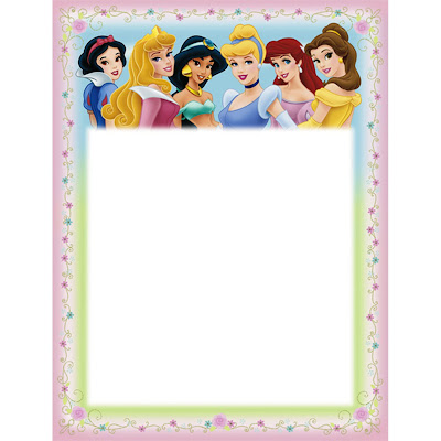 Learn English: Disney Princesses writing sheets