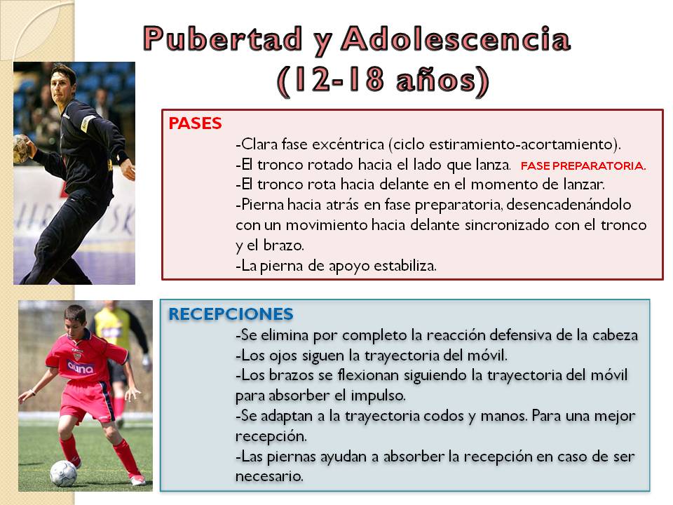 Habilidades Motrices: ETAPA PUBERTAD Y ADOLESCENCIA