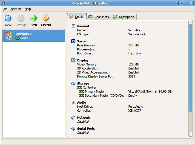 [Ubuntu] Install Virtual Windows XP pada VirtualBox di Ubuntu