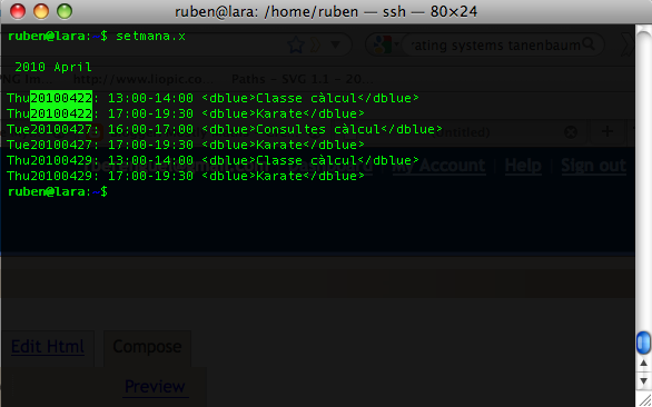 sed (stream editor) to colorise script output sed (stream editor) to colorise script output
