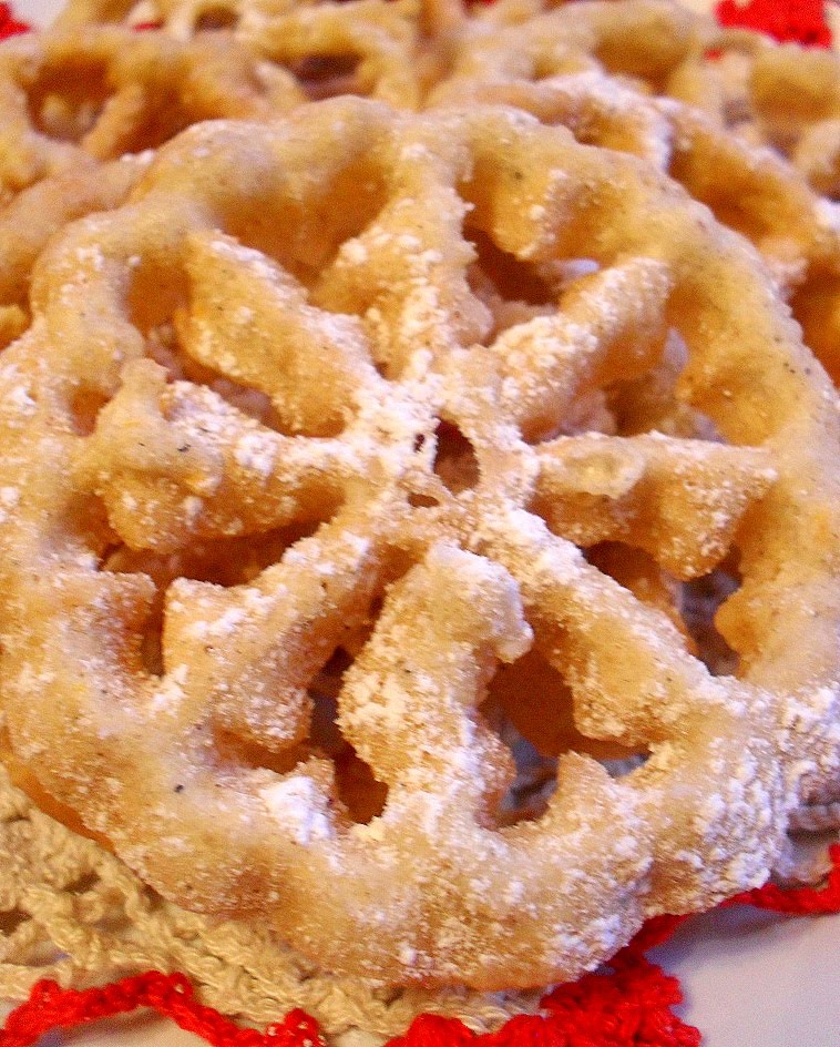 Frolicking Freckles: Scandinavian Rosette Cookies...... Frolicking Freckles: Scandinavian Rosette Cookies......