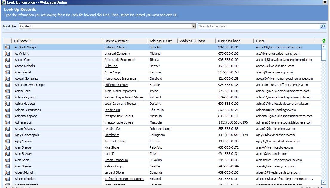 MS Dynamics CRM MS Dynamics CRM