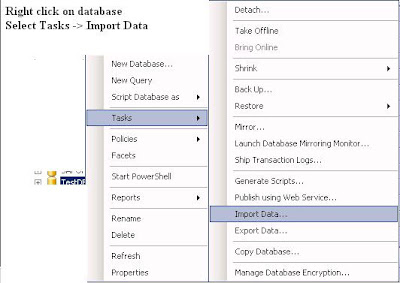 DotNet technical blog: Import Microsoft Access 2007 Database Tables into SQL Server 2008