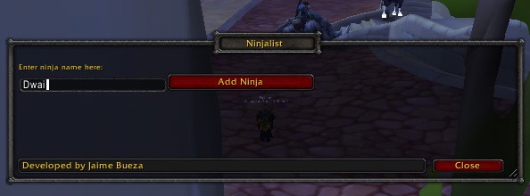 GitHub - jbueza/Ninjalist: Ninjalist is a World of Warcraft addon dedicated to providing players ...