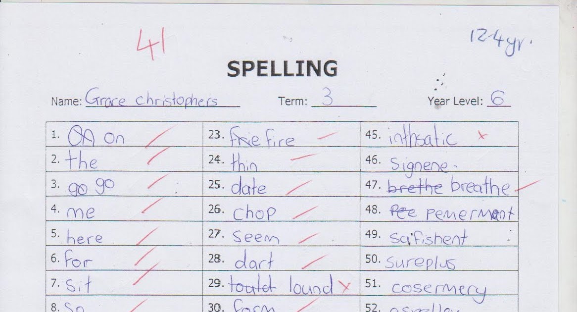 Grace s 2010 Eportfolio Term 3 Petter Spelling Test grace-s-2010-eportfolio-term-3-petter-spelling-test
