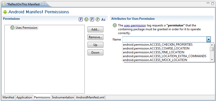Reader Feedback: Manifest Permissions Editor | Android Mobile ... Reader Feedback: Manifest Permissions Editor | Android Mobile ...