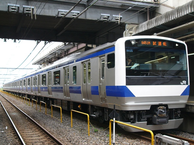 E501.net : E531系K420編成 新造回送