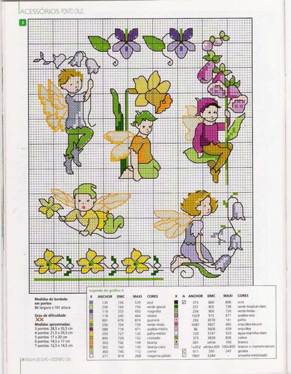 Punto de cruz infantil picasa - Imagui