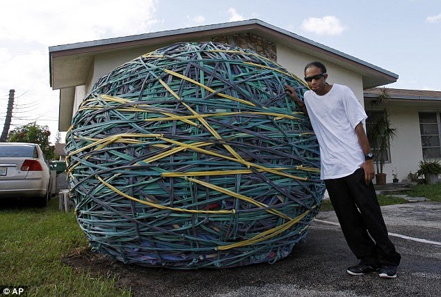 largest rubber band ball in the world - Online Web Site Guide | Find ... largest rubber band ball in the world - Online Web Site Guide | Find ...