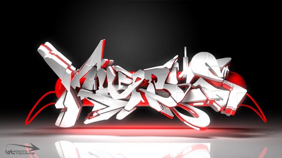 S en graffiti 3D - Imagui