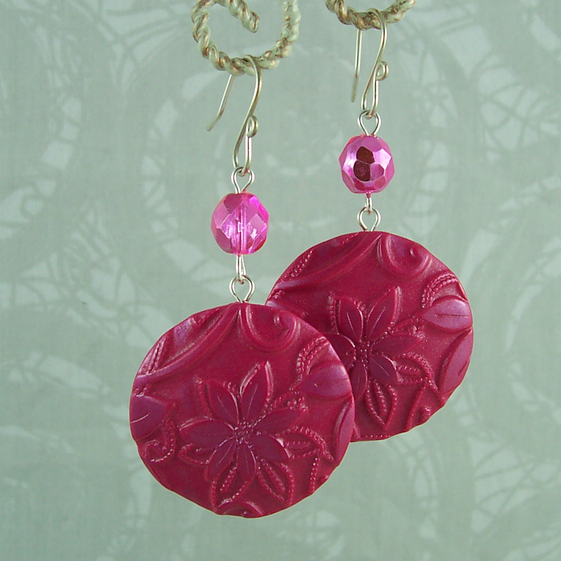 2 Good Claymates Tutorial How To Make Polymer Clay Disk Earrings 2-good-claymates-tutorial-how-to-make-polymer-clay-disk-earrings
