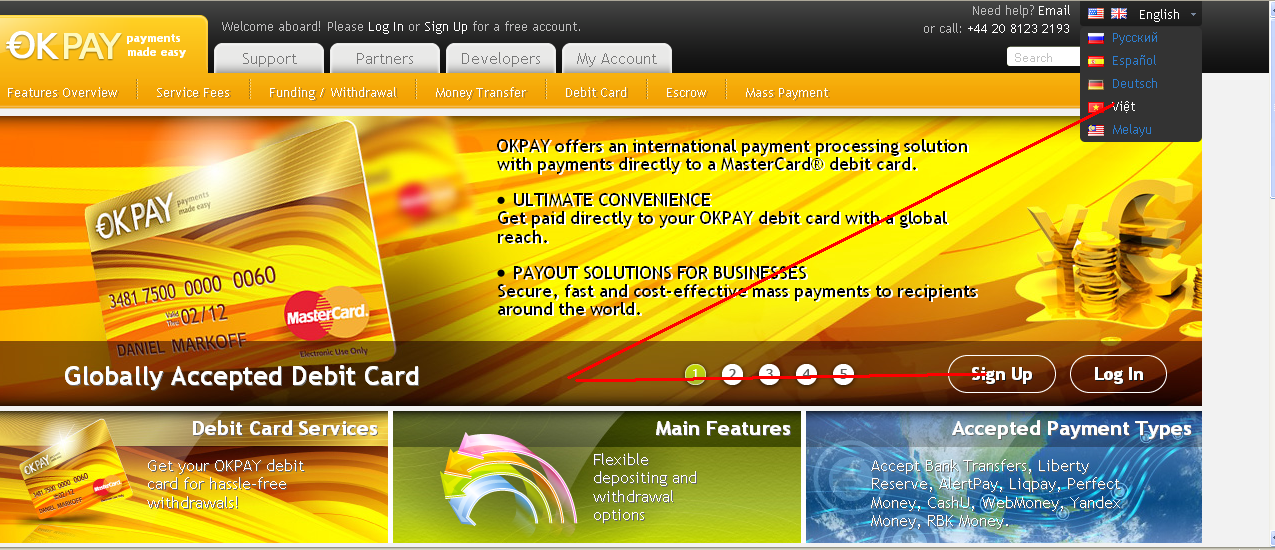 Kiếm Tiền NET - Blog Kiếm Tiền Trên Mạng: Hướng dẫn đăng kí tài khoản thanh toán trực tuyến OKPAY