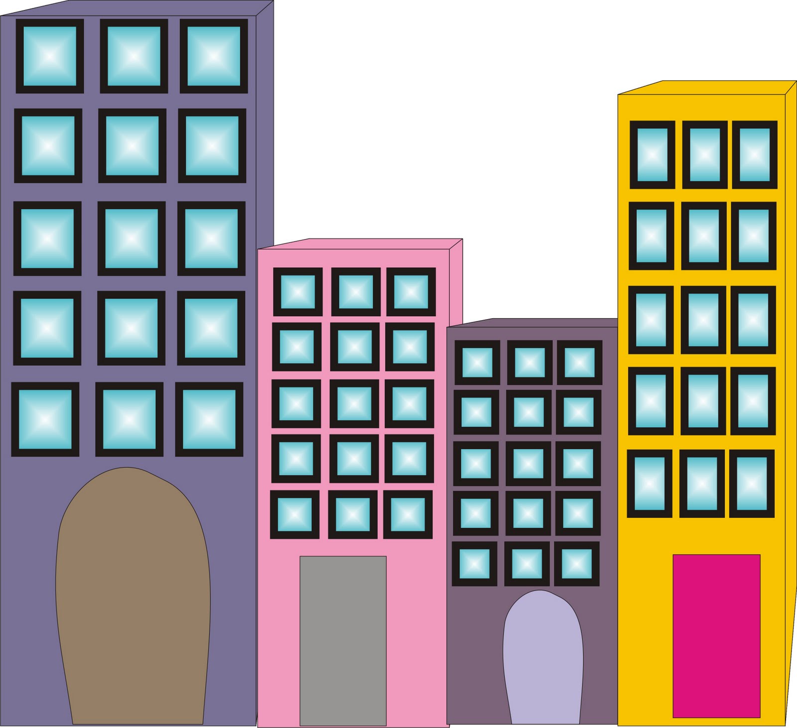 Edificios de dibujos - Imagui