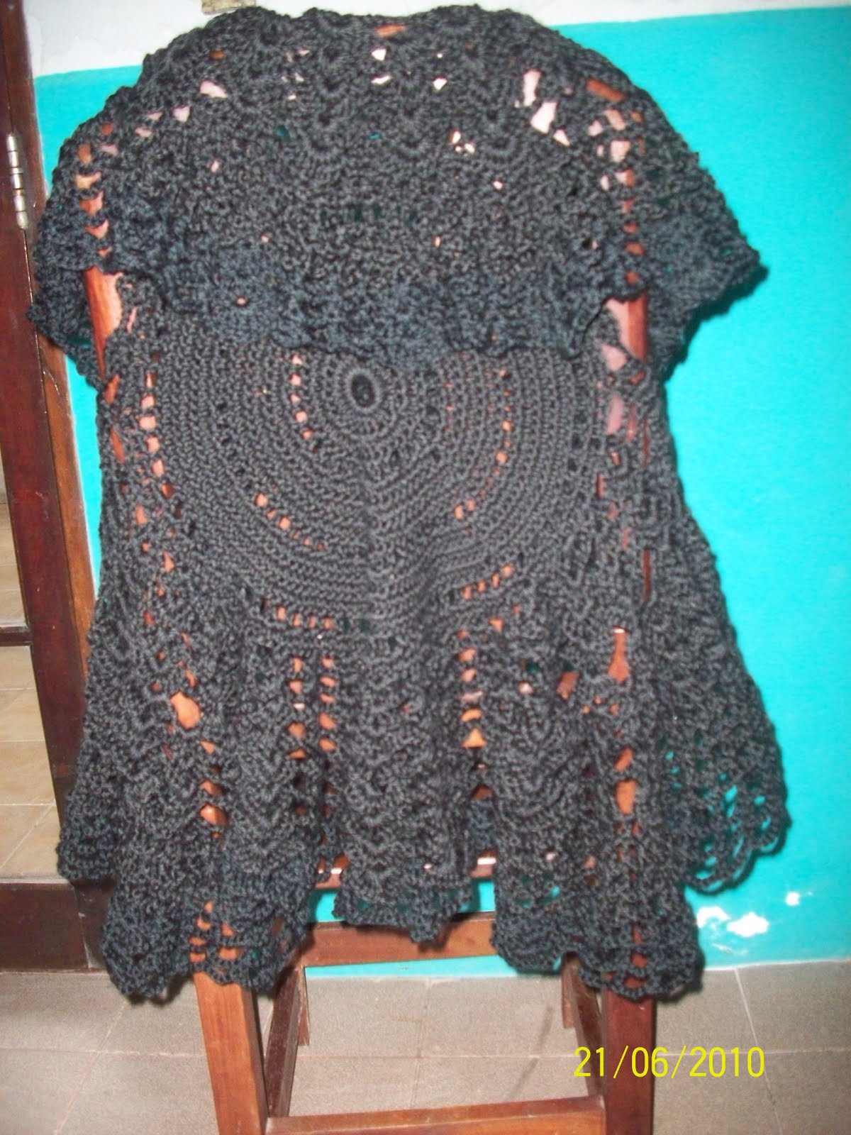Crochet chaleco circular - Imagui