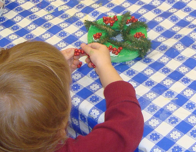 Advent Wreath Craft for Kids