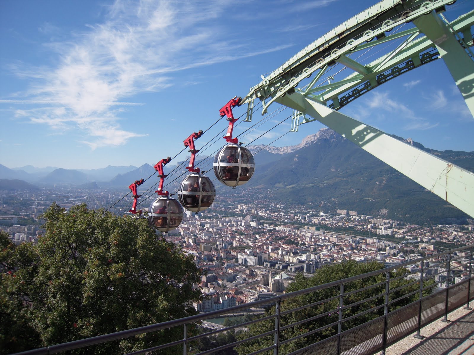 sallywallaceinfrance: Panorama from the Fort de la Bastille - Grenoble sallywallaceinfrance: Panorama from the Fort de la Bastille - Grenoble
