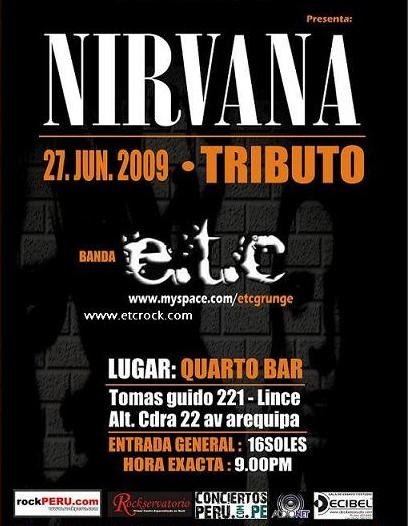 Grunge: Tributo a Nirvana - Perú Grunge: Tributo a Nirvana - Perú