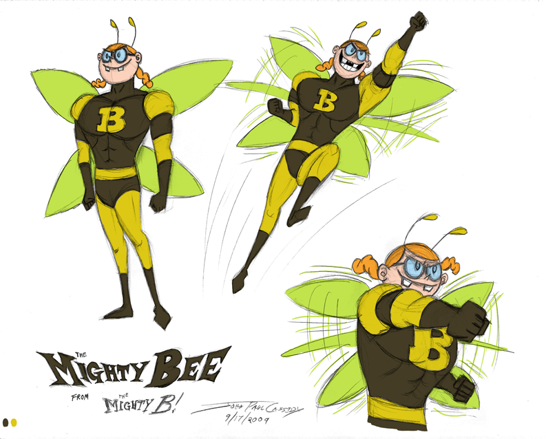 The Official Ryusei Works Art Blog: The Mighty Bee and... the Mighty Pee!?!