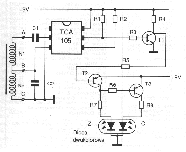 Eco Eletro Eletrônica.: Pin Poiter com o CI TCA 105