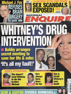 Whitney Houston's Back On Drugs, Says The Enquirer