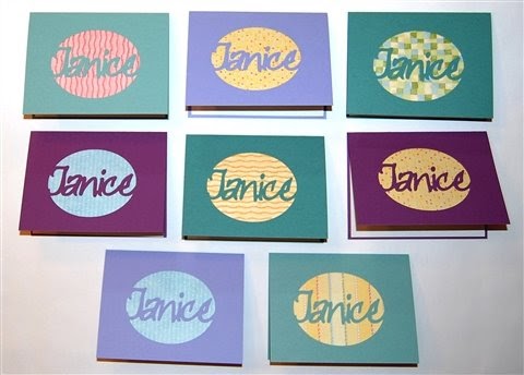 Capadia Designs: Custom Name Cards