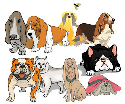 Perros vectorizados - Imagui