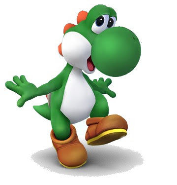 Yoshi bebé para colorear - Imagui