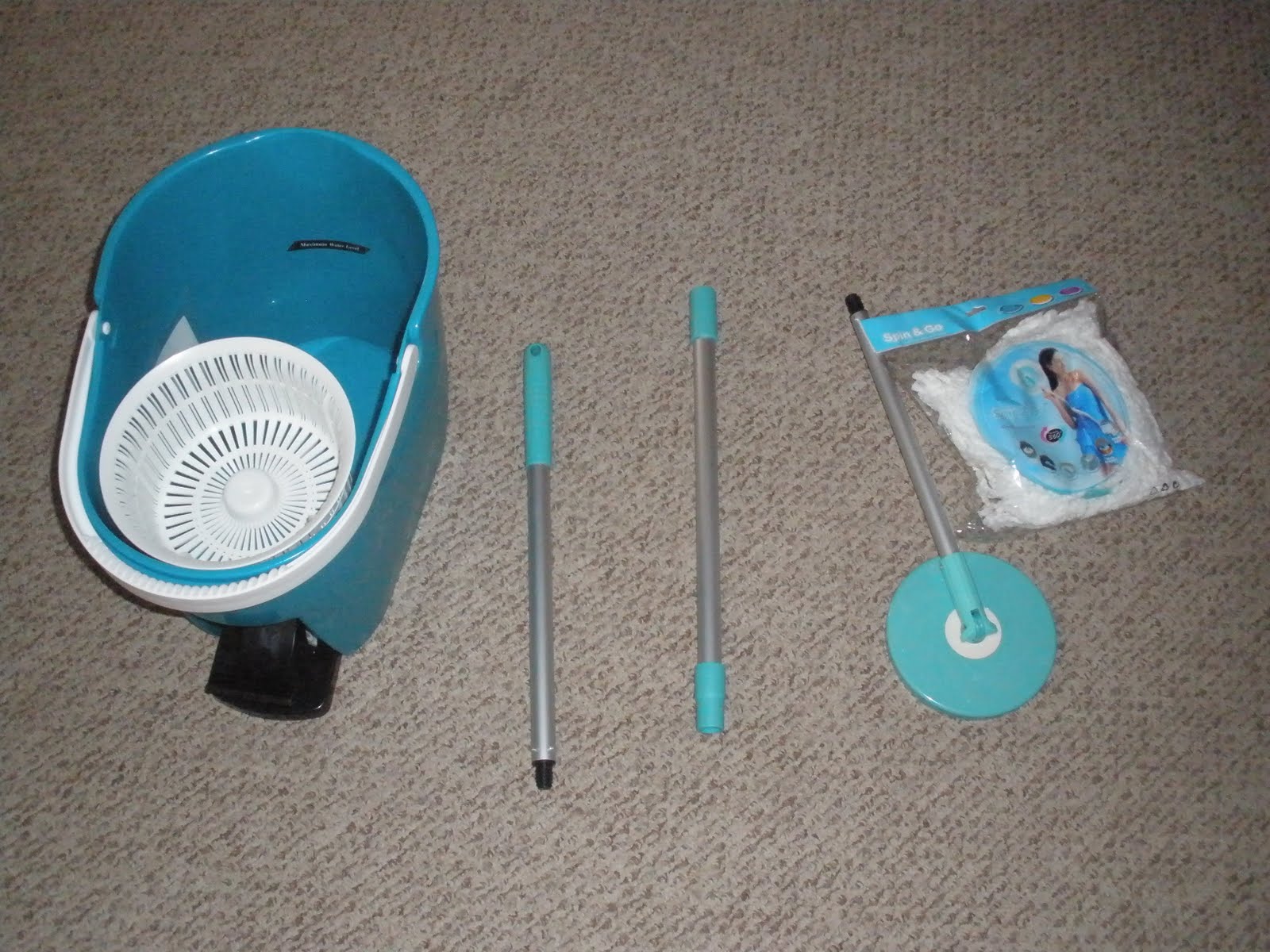 Spin & Go Touchless Mop & Wringer - Go Grow Go! Spin & Go Touchless Mop & Wringer - Go Grow Go!
