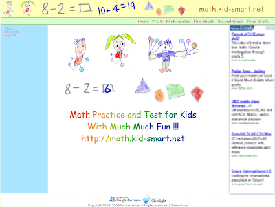 Smart Kids Net - free kids math site: math.kid-smart.net grand opening!
