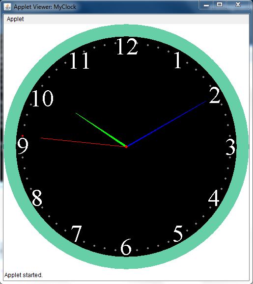 CODE MAKER - C,C++ and JAVA: Analog Clock using Java CODE MAKER - C,C++ and JAVA: Analog Clock using Java