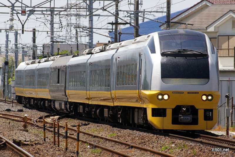 E501.net : E653系K306編成E655-1組込試運転