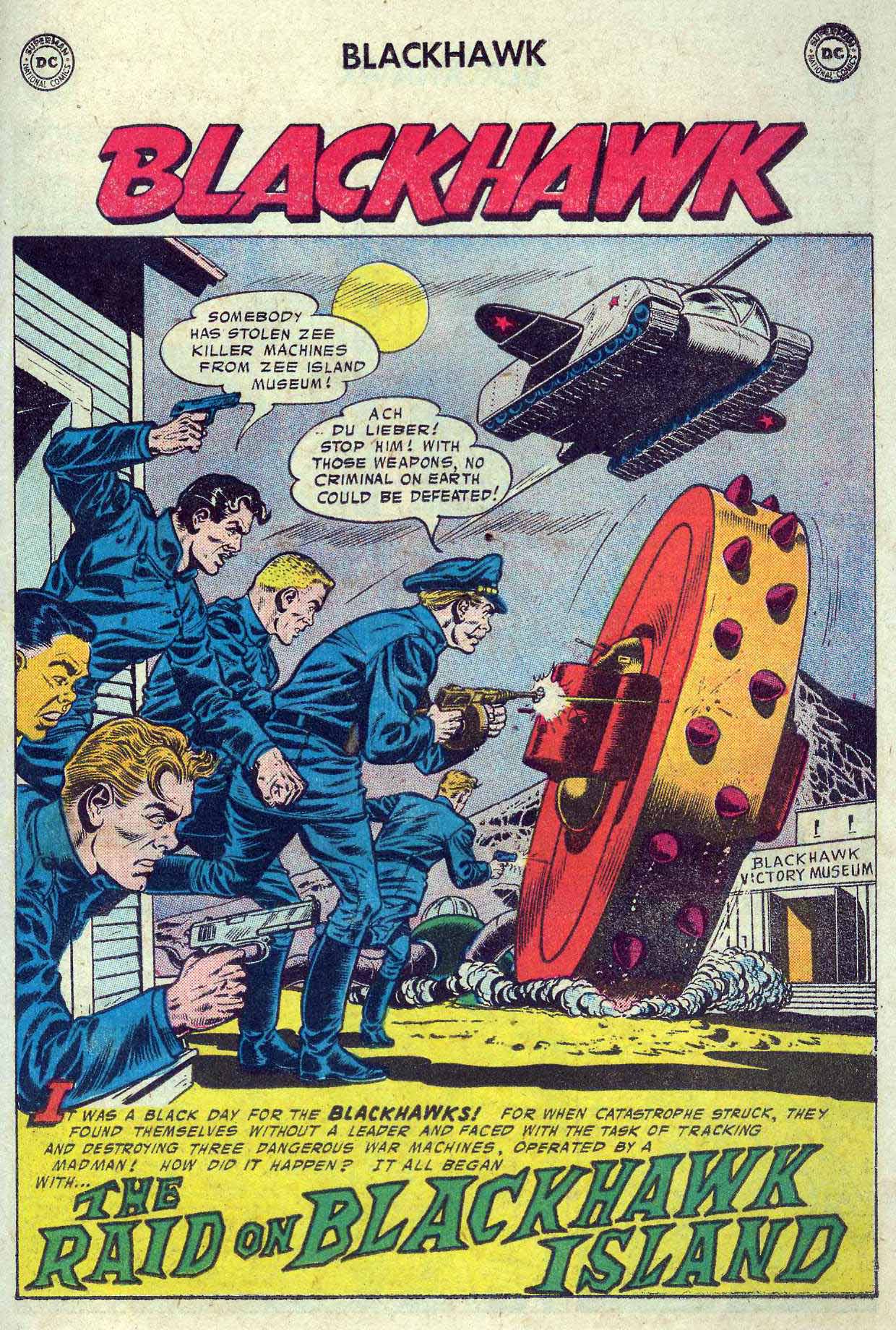 Read online Blackhawk (1957) comic - Issue #109 Read online Blackhawk (1957) comic - Issue #109