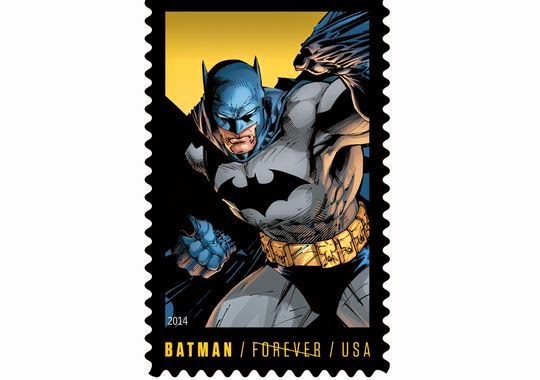 Paranormal Pop Culture: USPS To Release Batman Forever Stamps in Time ...