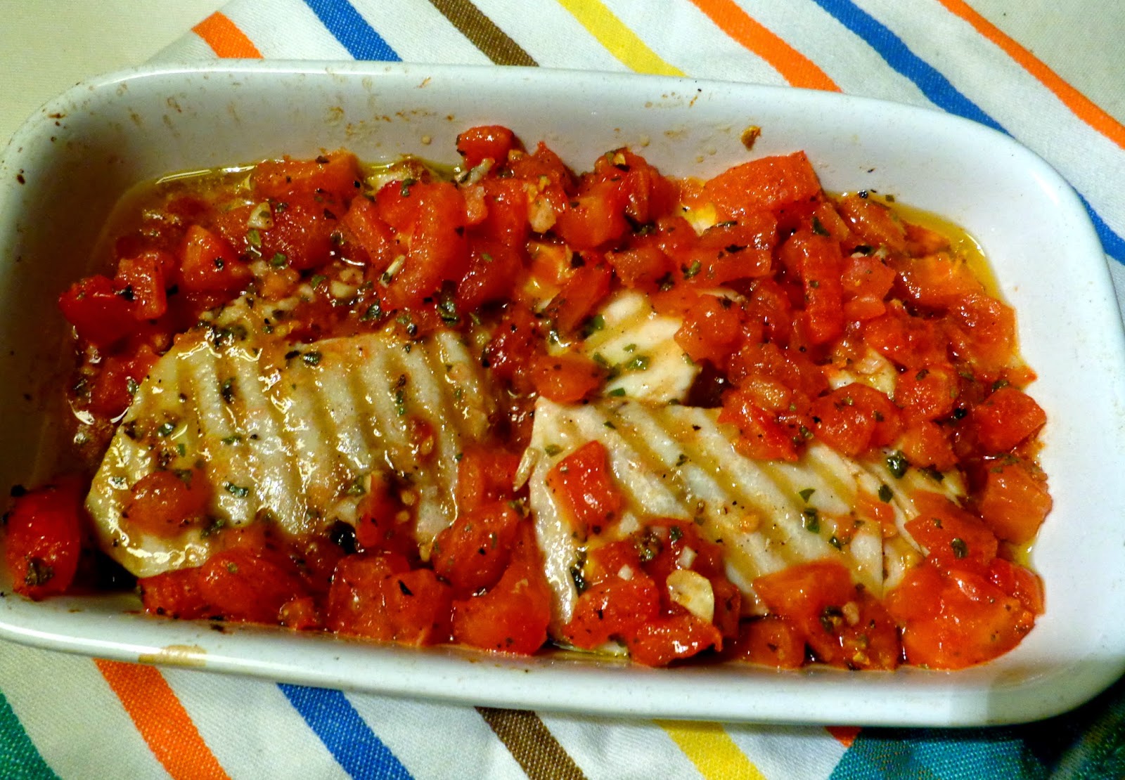 Wat ik gegeten heb: Sappige tonijn uit de oven