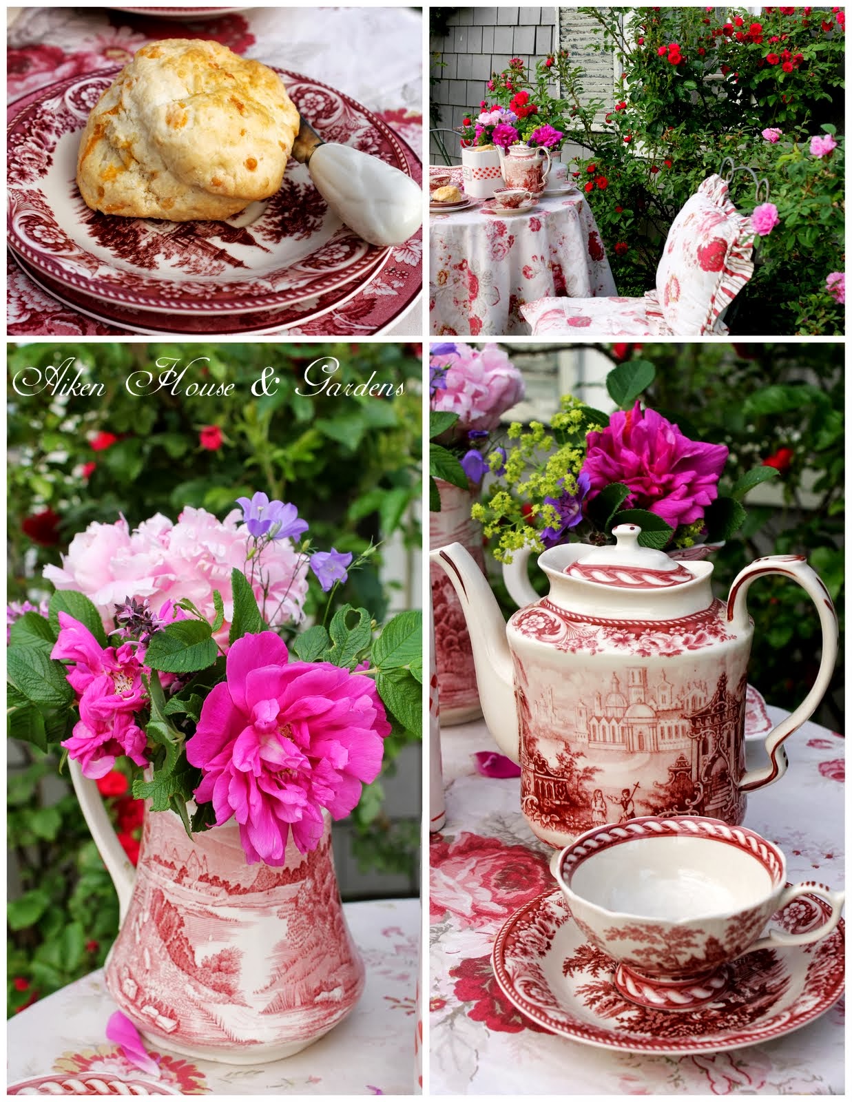 Aiken House & Gardens: A Rosy Tea
