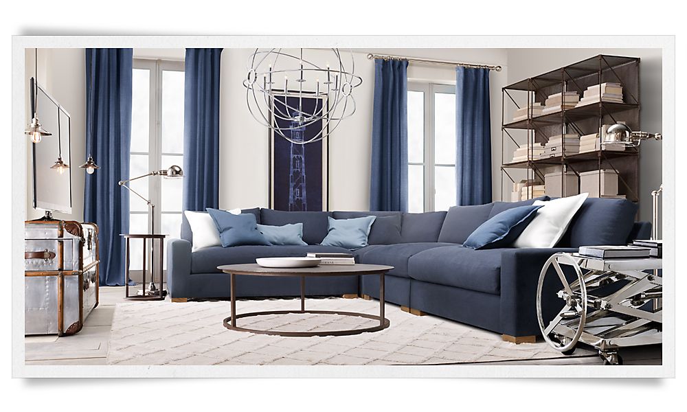 Dressed Up, Buttoned Down.: Inspiration: Restoration Hardware Redux