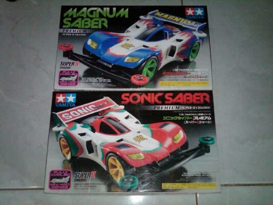 tamiya 4wd japan: Tamiya Mini 4WD | MAGNUM & SONIC SABER