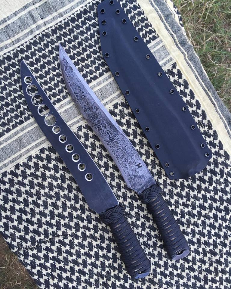 Helm Enterprises, Forging Division: Meat cleaver, bush dha, and Persian ...