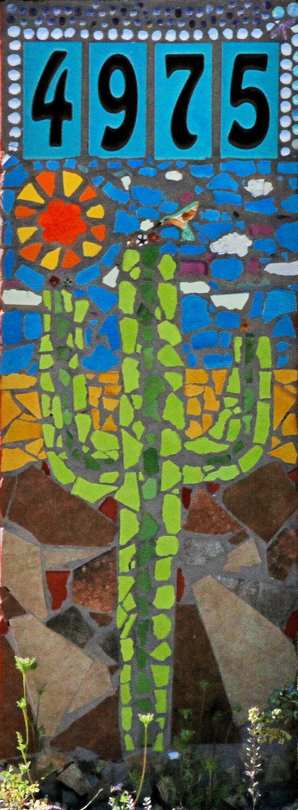 The Tucson Murals Project: Maybe a mural, part 83: Desert mosaic ...