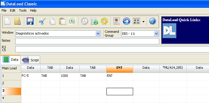 Compartiendo Tips de Oracle: Introducción al DataLoad