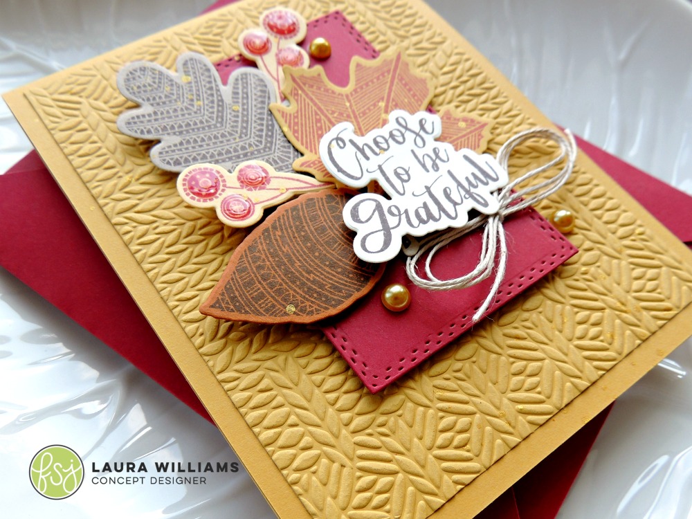 lauralooloo: Choose to Be Grateful - Make a Handmade Autumn Card