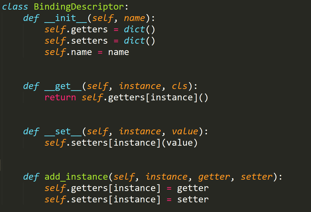 Binding Class Attributes In Python Part 2