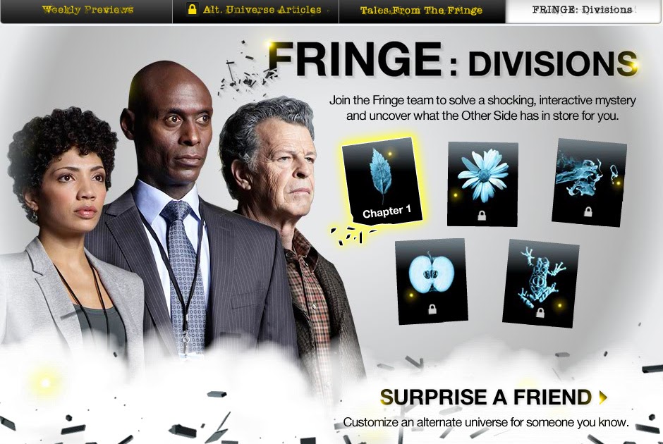 New "Fringe Divisions" Section on Fringe Now Website ~ Fringe ...