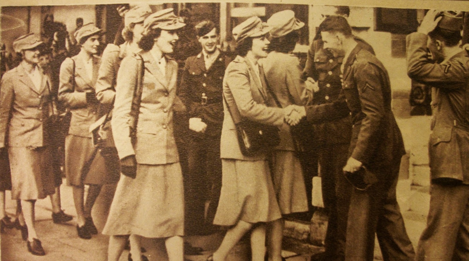 1942. The American Red Cross' "Glamour Battalion"